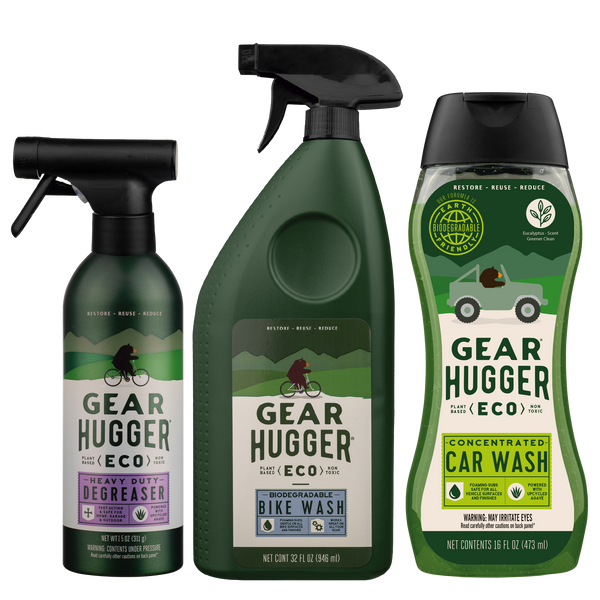 Eco Gear Care Bundles – Lubricant, Degreaser & Bike Care - Gear Hugger